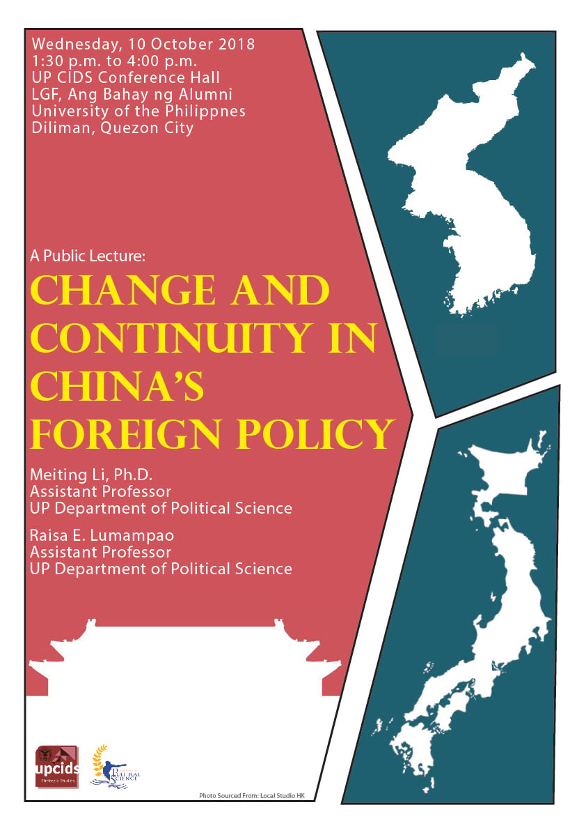 Change and Continuity in China's Foreign Policy - UP Center for ...