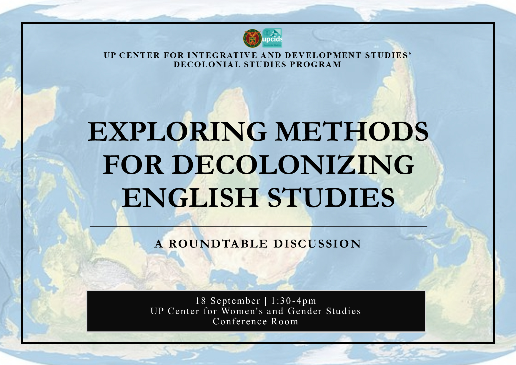 Rtd Exploring Methods For Decolonizing English Studies Up Center For