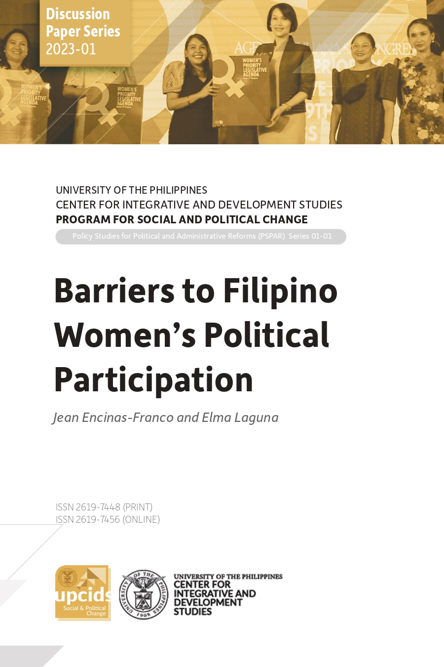 Barriers to Filipino Women’s Political Participation