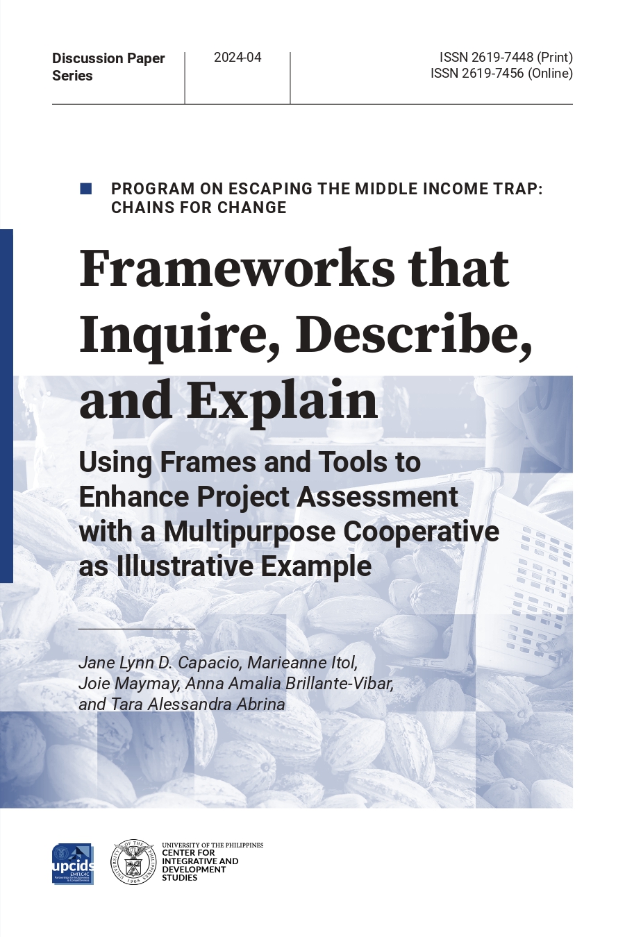 Frameworks that Inquire, Describe, and Explain: Using Frames and Tools ...