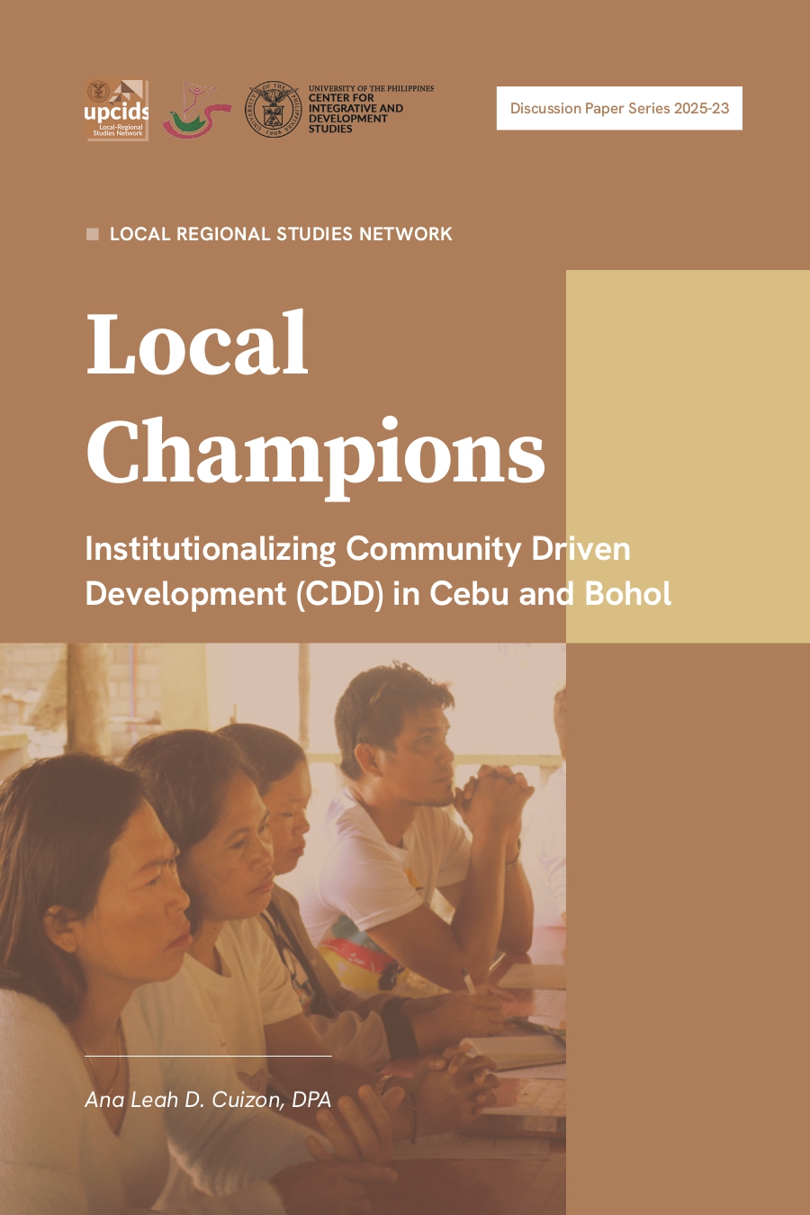 Local Champions: Institutionalizing Community Driven Development (CDD ...