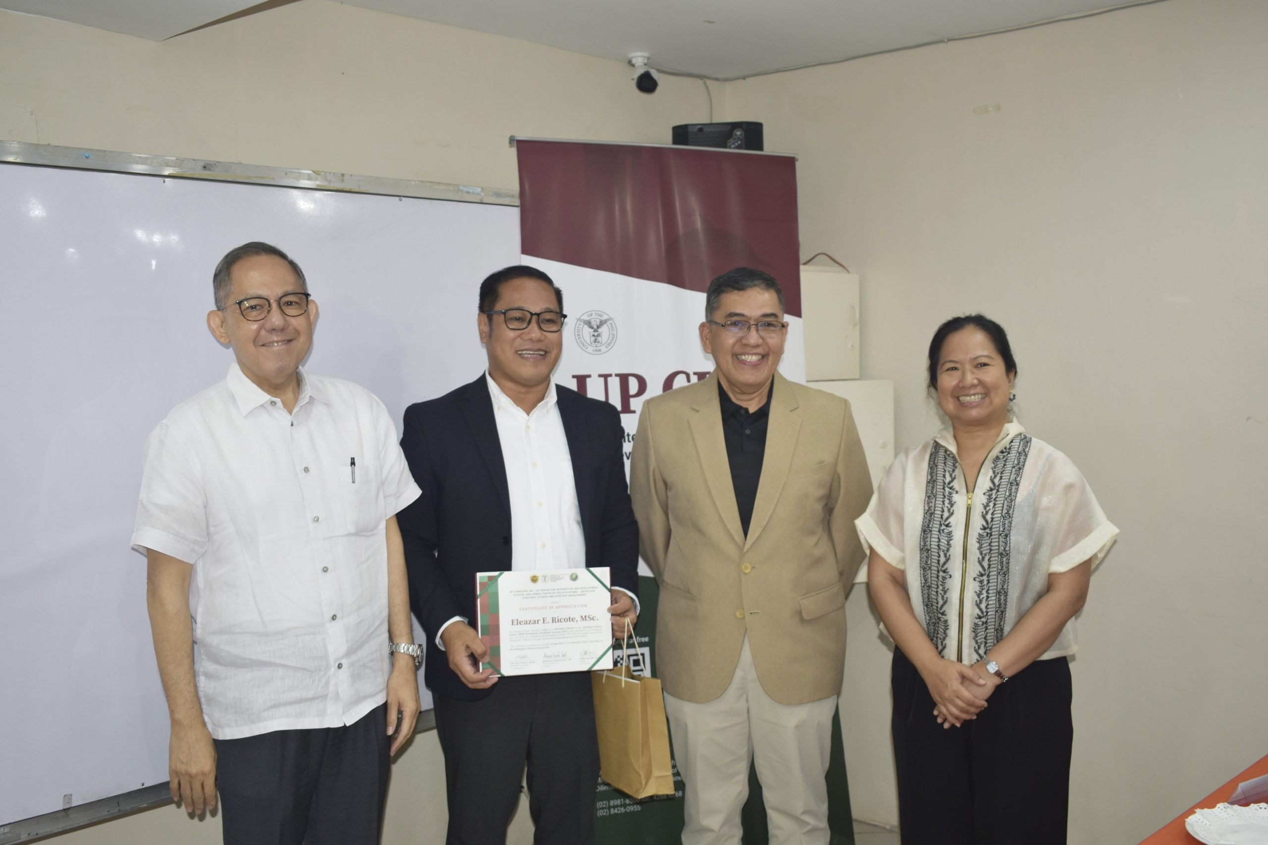 UPCIDS, UP Vanguard, OSSSM host SRDP RTD - UP Center for Integrative ...