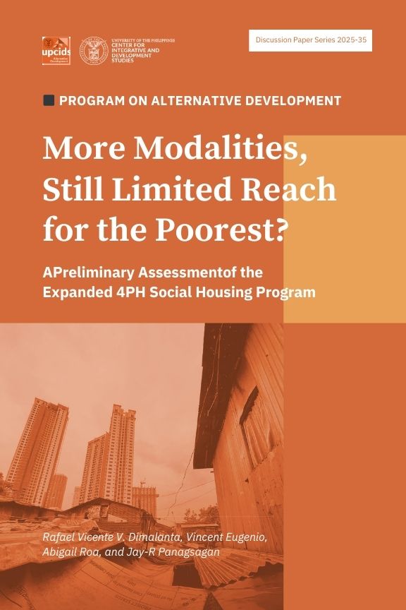 More Modalities, Still Limited Reach for the Poorest?: A Preliminary Assessment of the Expanded ...